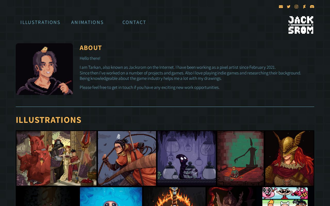 Jacksrom - Pixel art